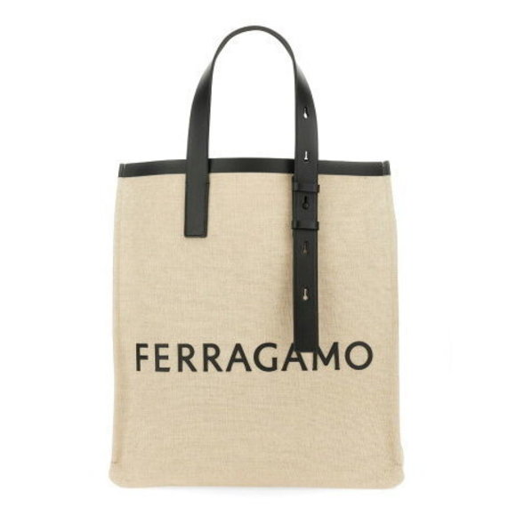 Salvatore Ferragamo | Bags | Ferragamo Bag Beige Business Bag El | Poshmark